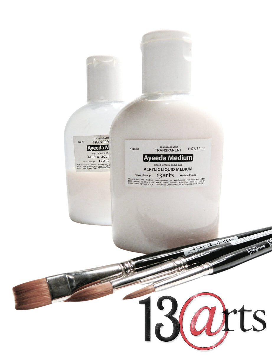 13arts Acrylic Liquid Medium 150ml | Paper Flourish