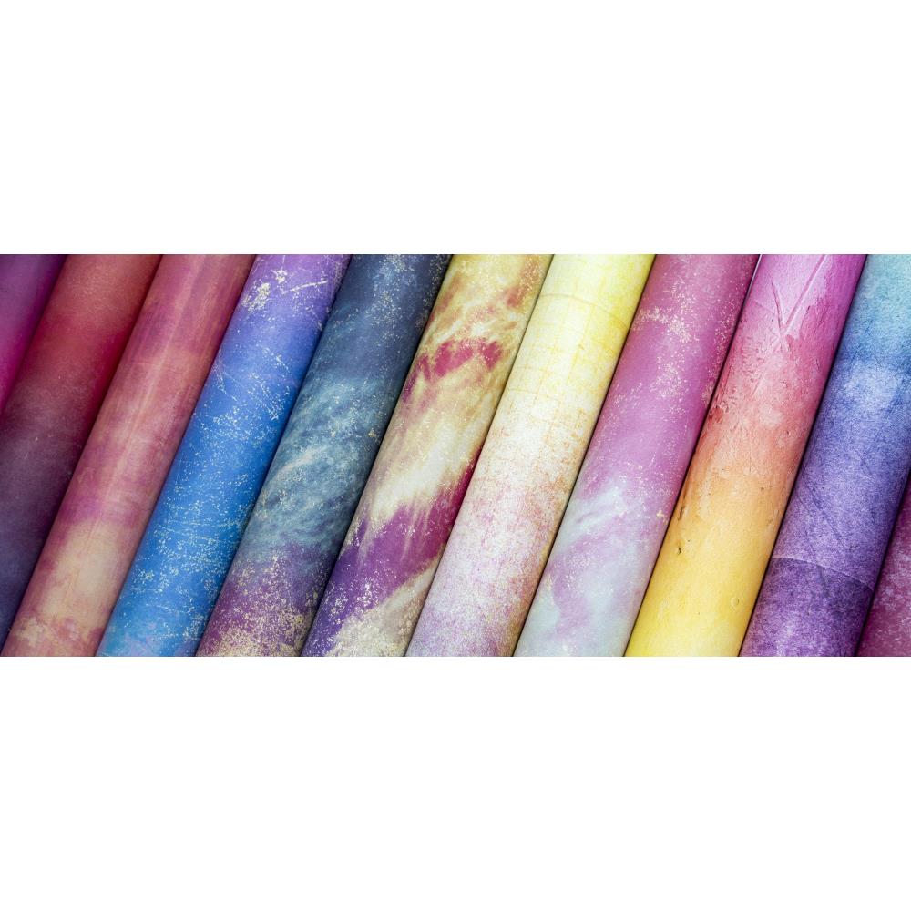 CC Paper Pad 12" - Ink Drops: Retro Summer | Paper Flourish