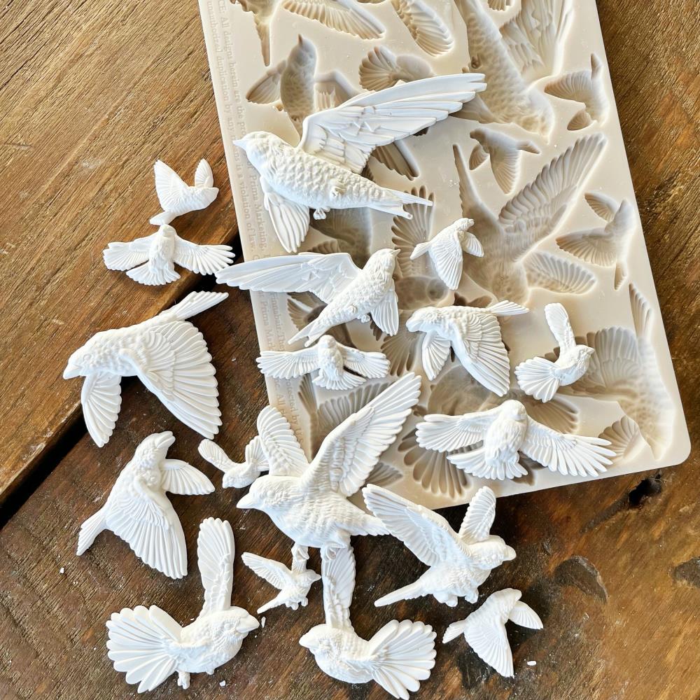 Prima Mould - Flocking Birds | Paper Flourish