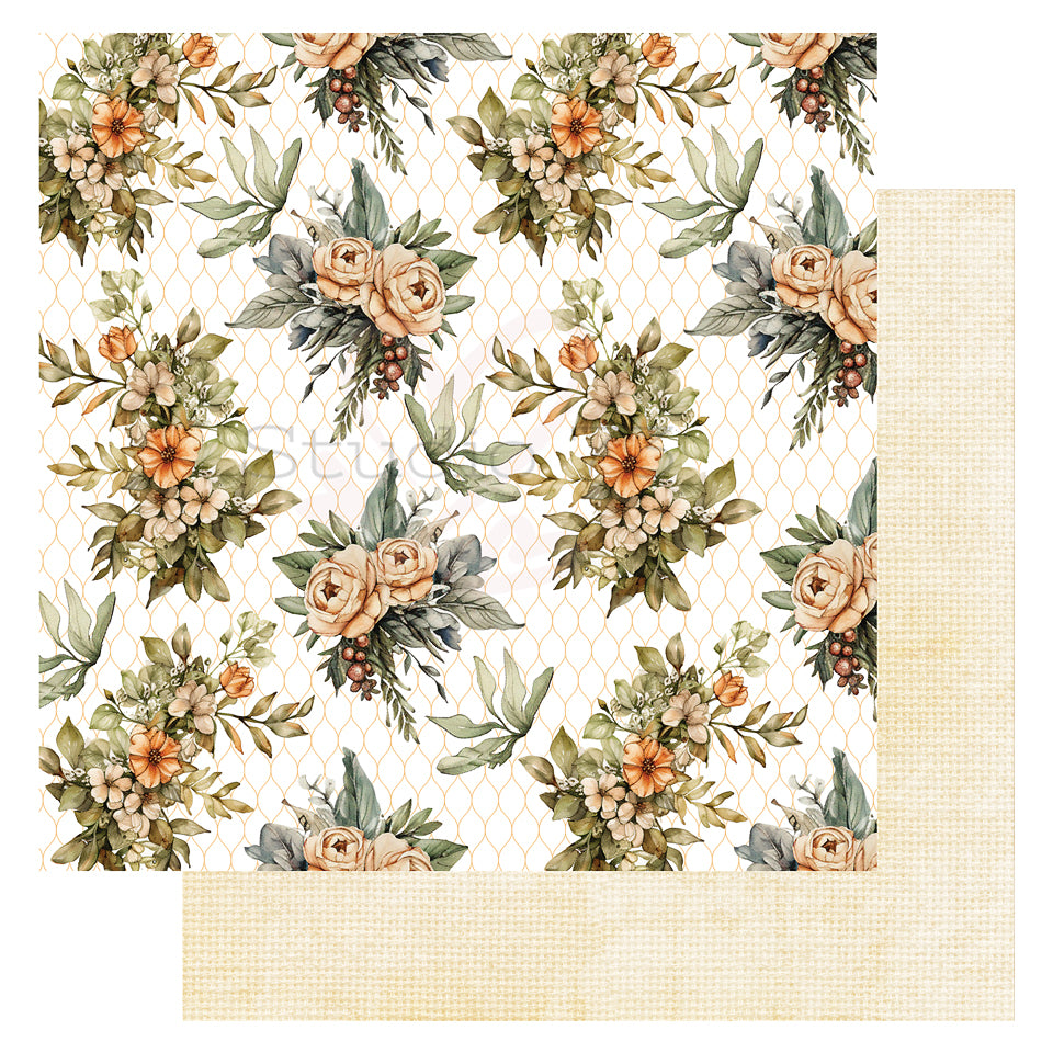 Studio 73 Patterned Paper - Boo-Brook Farm - Farmyard Florals | Paper ...