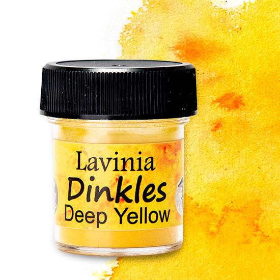 Lavinia Dinkles Ink Powder - Deep Yellow | Paper Flourish
