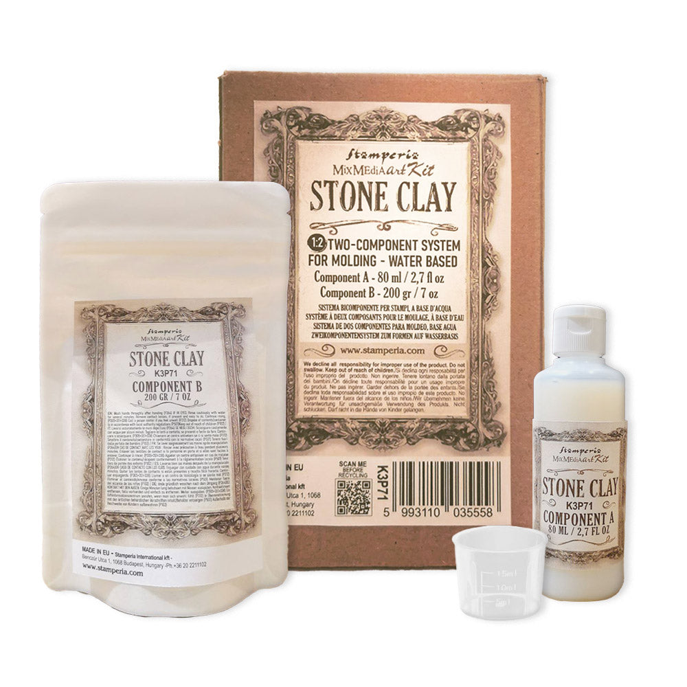 Stamperia Stone Clay Set | Paper Flourish