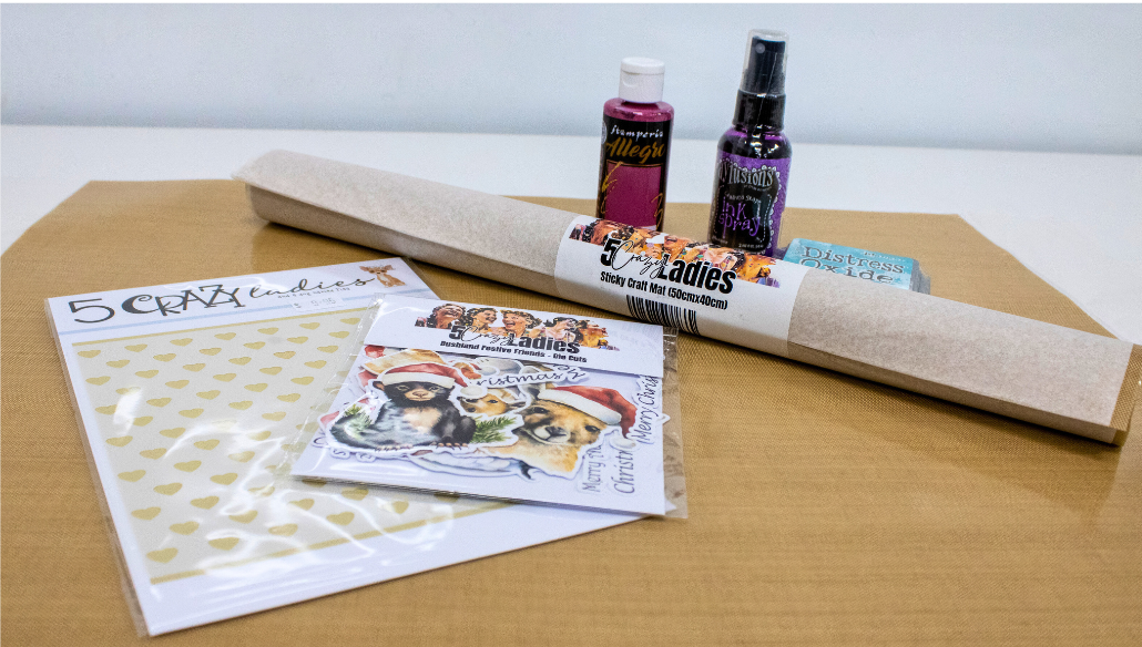 5 Crazy Ladies Sticky Craft Mat | Paper Flourish