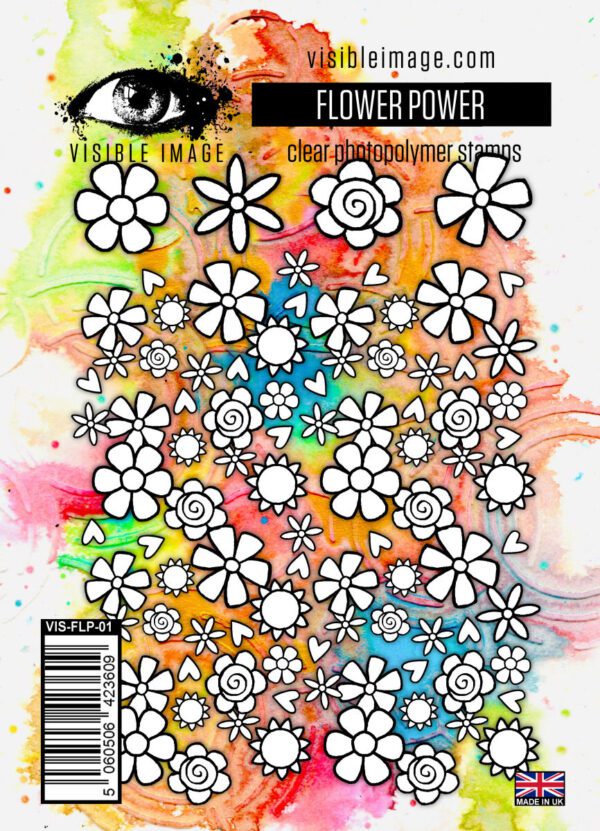 Visible Image Stamp Set - Flower Power | Paper Flourish