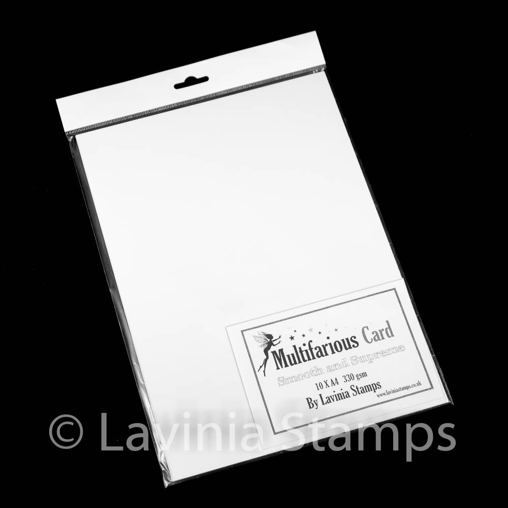 Lavinia Multifarious Card - A4 smooth white 330gsm | Paper Flourish