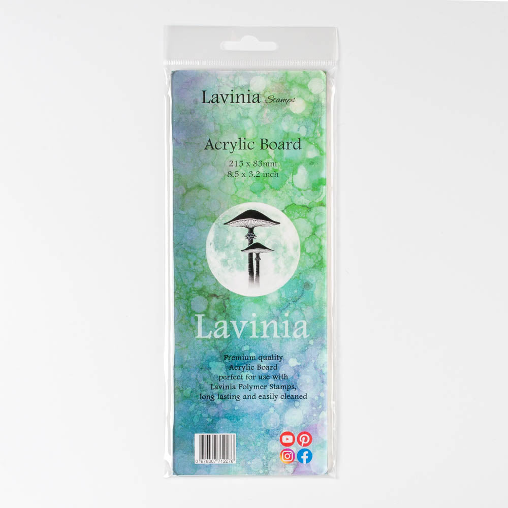 Lavinia Acrylic Board - 215mm x 83mm | Paper Flourish