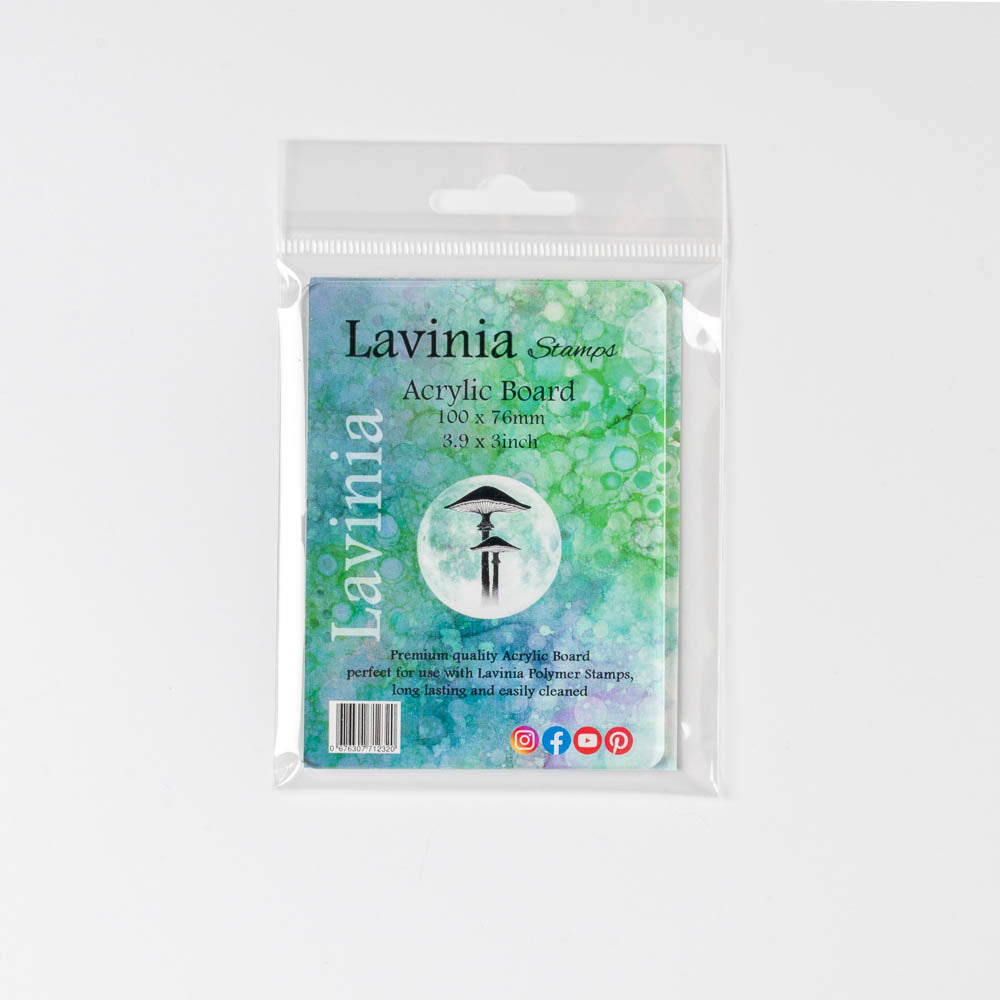 Lavinia Acrylic Board - 76mm x 100mm | Paper Flourish