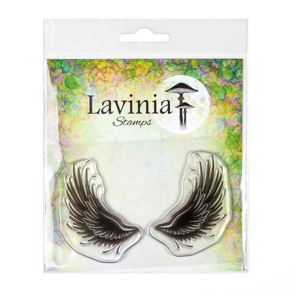 Lavinia Stamp Set - Angel Wings Large | Paper Flourish