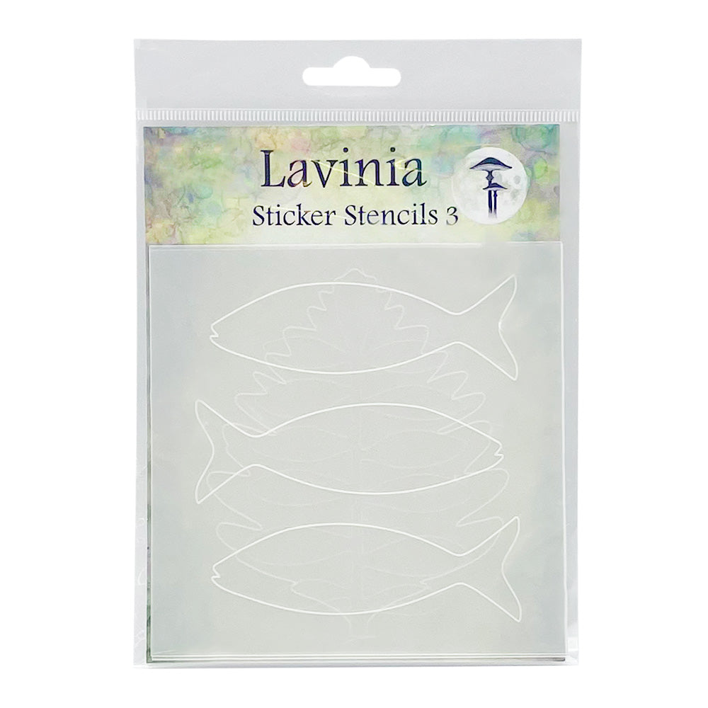 Lavinia Sticker Stencils - Pure Collection | Paper Flourish